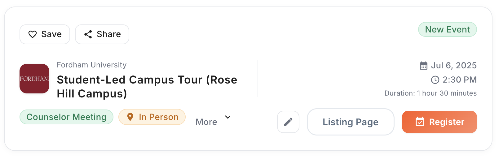Find College Tours, Campus Visits & Admissions Events Near You | Campus ...